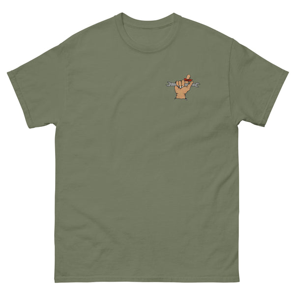 Knuckle Garage Carguy DieFast Car Battery Two-Sided T-Shirt - - Busted ...