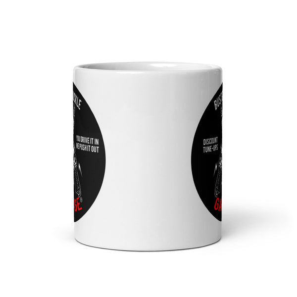 Busted Garage Engine Tune-Up Shop Car Guy Coffee Mug - Busted - Busted ...