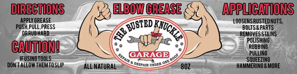Car Guy Elbow Grease - Busted Knuckle Garage Gifts & Gear