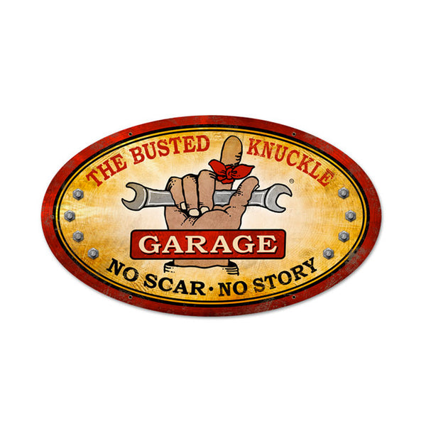Automotive Metal Shop Signs / Busted Knuckle Garage - Busted Knuckle ...